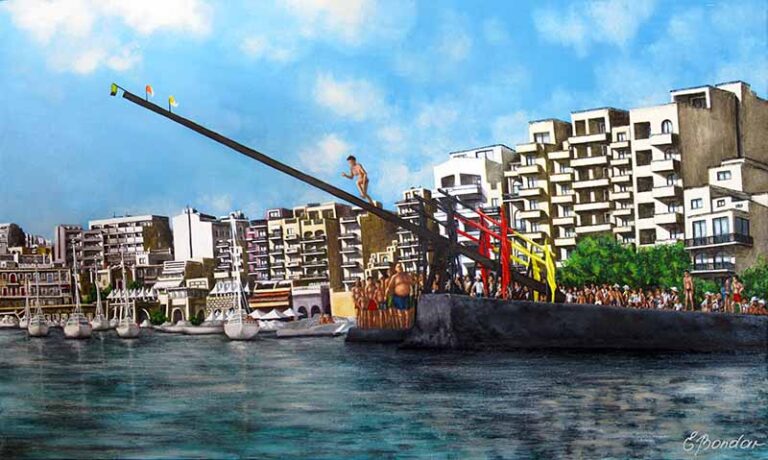 Gostra 🇲🇹 – Elena Bondar: Oil-on-Canvas